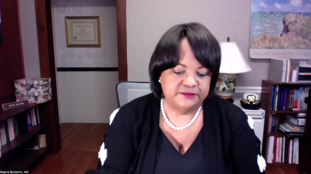 Story from the interview with Regina Benjamin - Obama Presidency Oral ...
